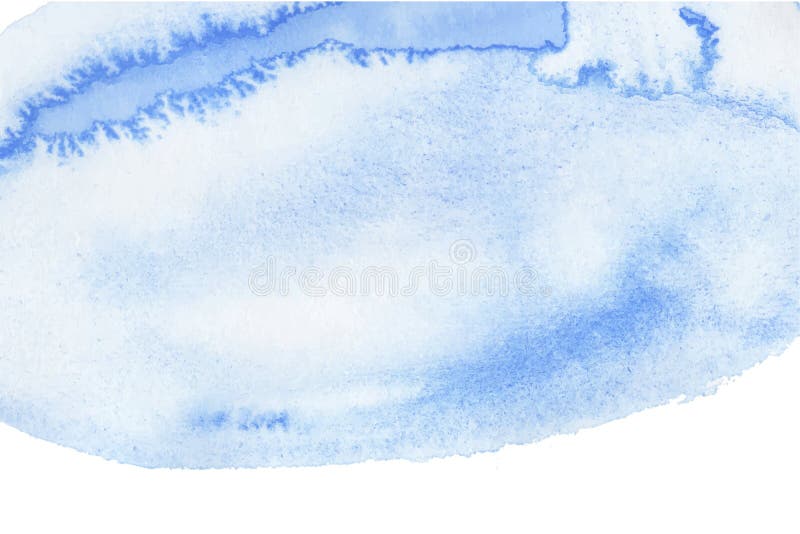 Monochrome, Blue, White, Watercolor Texture. Soft Gradient Shades ...