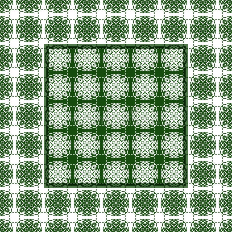 Ornamental patterns set stock vector. Illustration of outline - 109101382