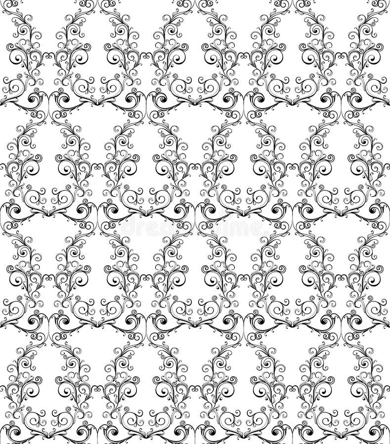 Victorian Wallpaper stock illustration. Illustration of damask - 24118340