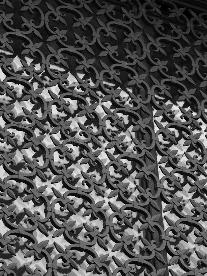 Monochrome Detail Metal Grating Stock Photo - Image of material ...