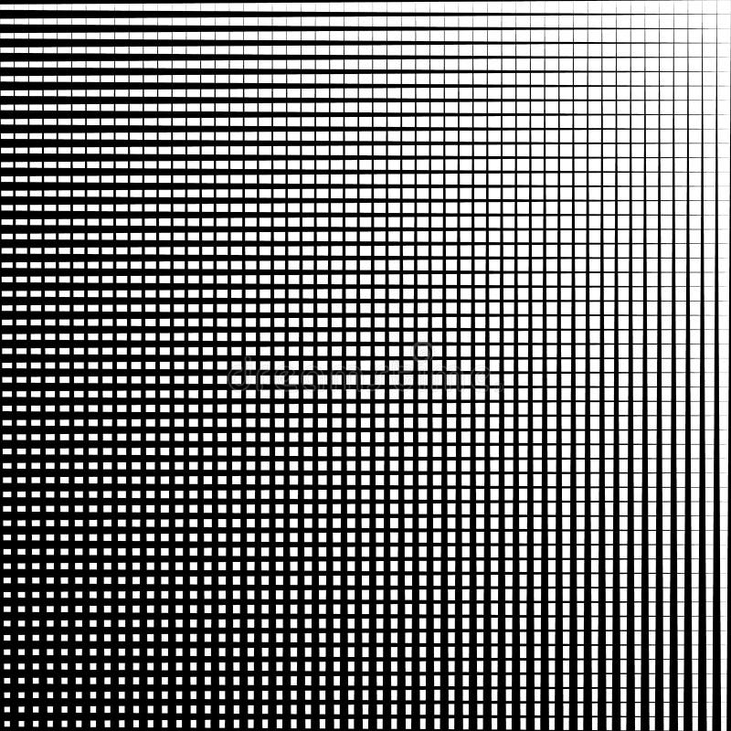 Monochrome Geometric Grid, Mesh with Straight Lines Stock Vector ...