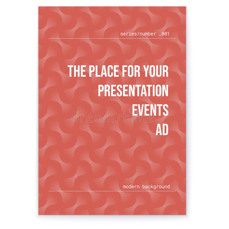 Monochrome Geometric Pattern Poster. Abstract Design. Creative Motif ...