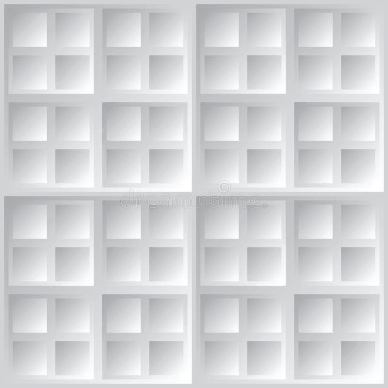 Abstract Geometric Square Gray Vector Background Stock Vector ...