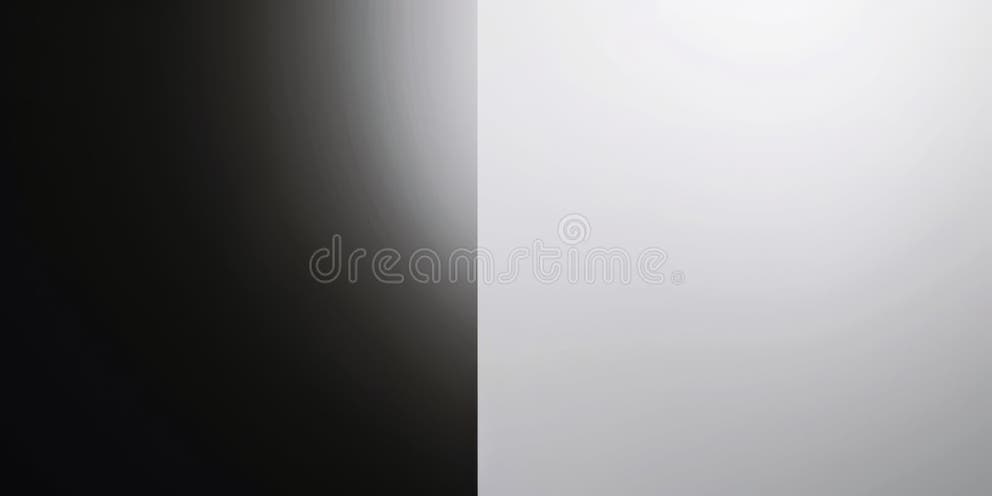 Monochrome Gradient Light Transition with Shadow Effect Stock ...