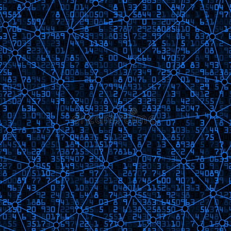 Mathematical with Linear Triangular Shapes Seamless Pattern Background ...