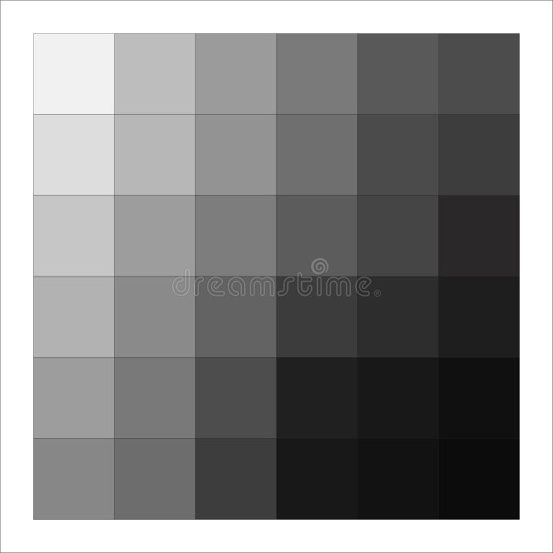Monochrome Grey Squares. Gradient Grid Pattern. Soft Shades Transition ...