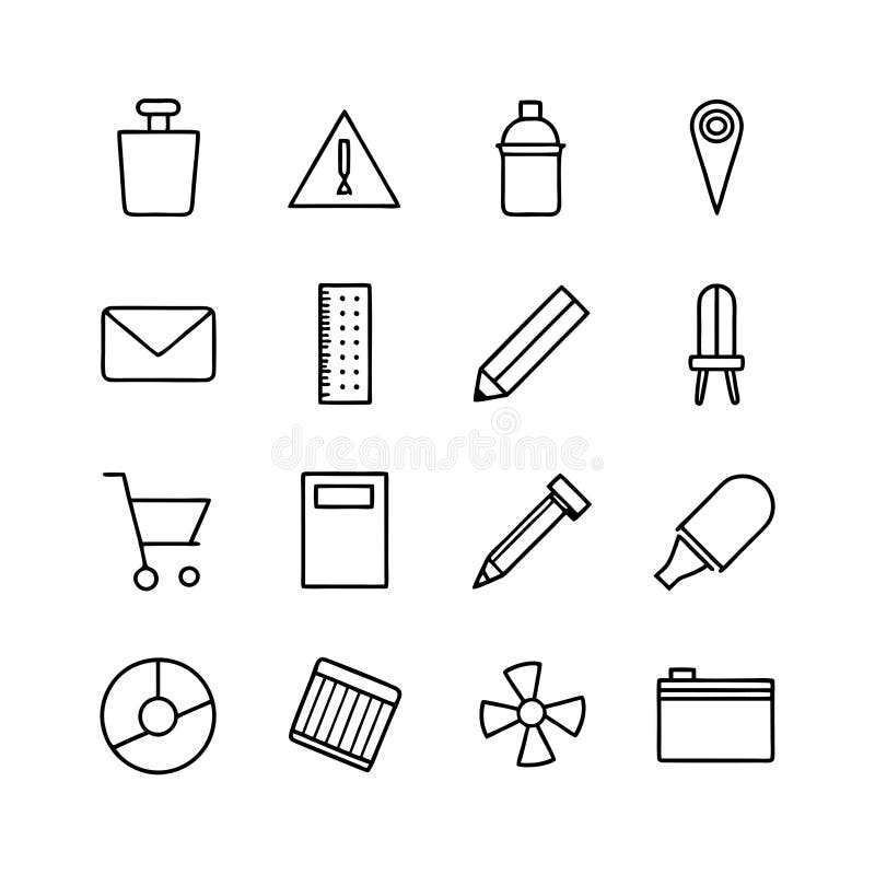 Monochrome Outline Icon Stock Illustrations – 166,767 Monochrome Outline Icon Stock ...