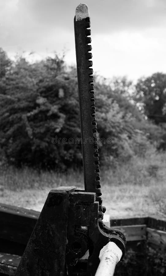 Lock Gate paddle stock image. Image of water, kingdom - 199337147