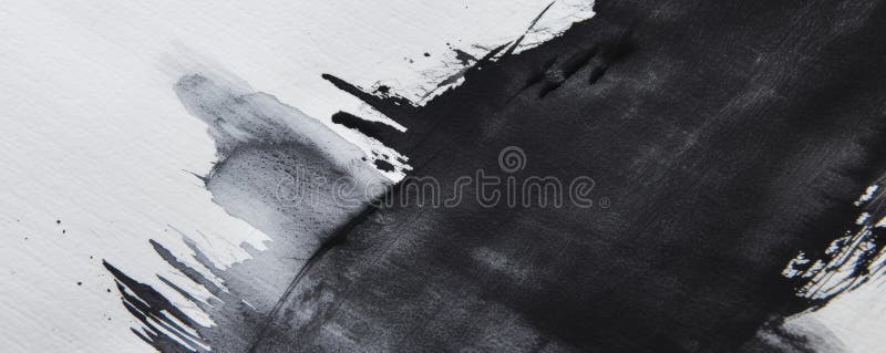 Monochrome Ink Explosion on Paper - Artistic Abstract Detail Stock ...