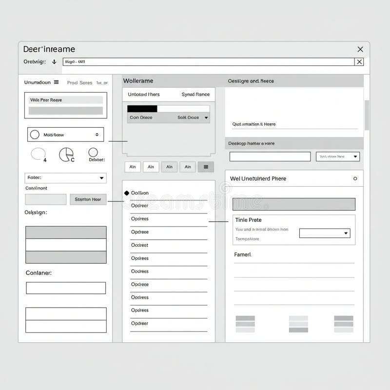 Layout Interface Design Stock Illustrations – 144,123 Layout Interface Design Stock ...