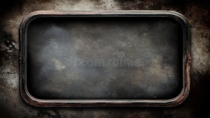 Monochrome Minimalism, a Grayscale Study of Black Square on White ...