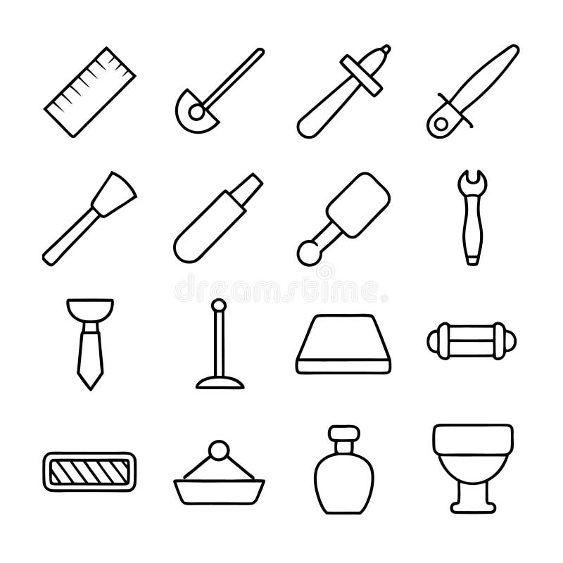 Various Objects Vector Illustration Stock Illustrations – 12,511 ...