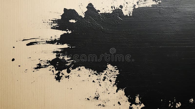 Monochrome Paint Splatter on Wall Background Stock Image - Image of ...