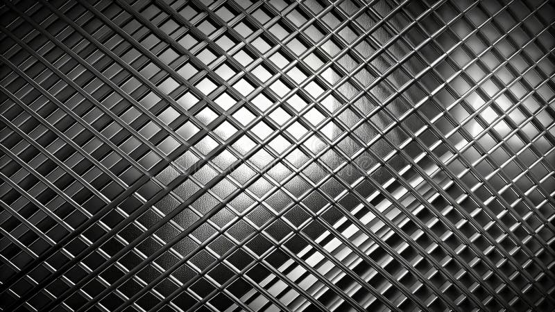 Monochrome Pixel Cage Texture a Modern Geometric Pattern for Digital ...