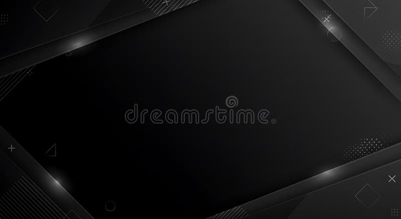 Monochrome Precision Abstract Geometry in Black and White Stock ...