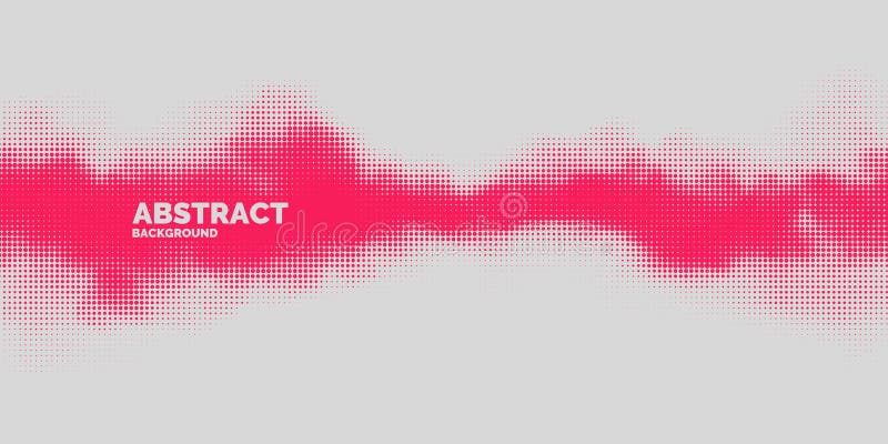 Monochrome Printing Raster, Abstract Vector Halftone Background. Stock ...