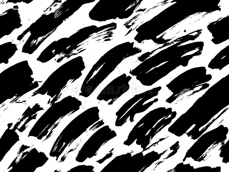 Monochrome Seamless Pattern for Fabric Design. Water Splash Paint ...