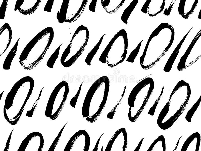Monochrome Seamless Pattern for Fabric Design. Water Splash Paint ...