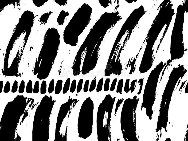 Monochrome Seamless Pattern for Fabric Design. Water Splash Paint ...
