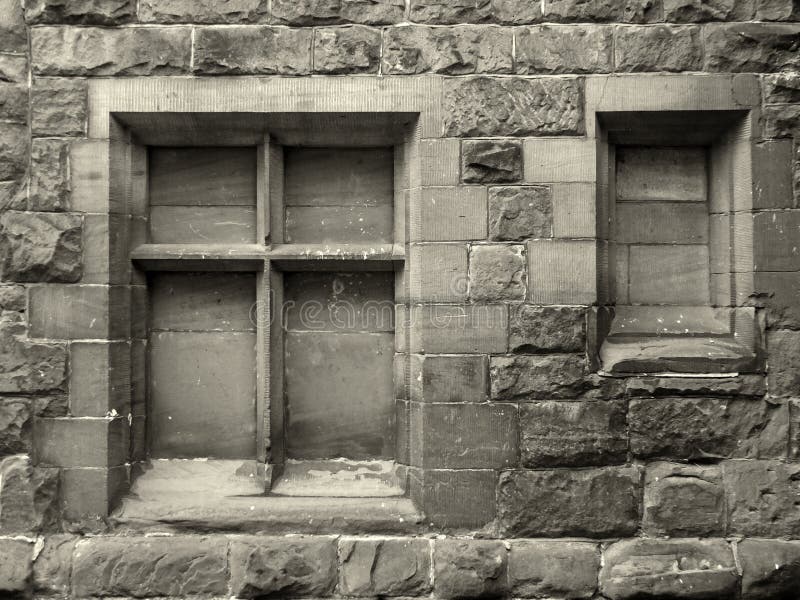 Monochrome Window Photo in Black and White Stock Image - Image of ...