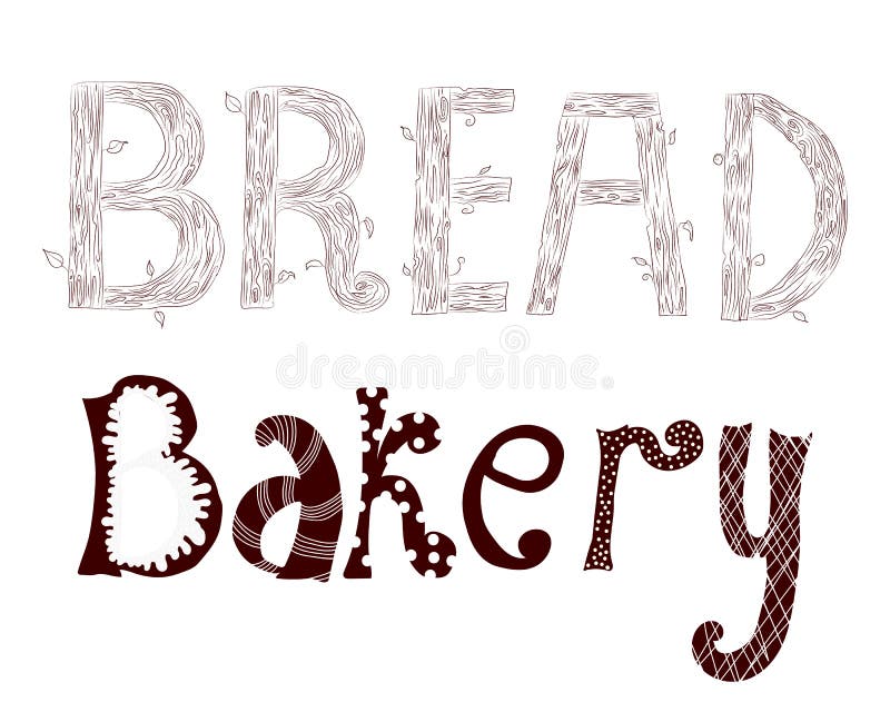 Uncolored Bread Stock Illustrations – 16 Uncolored Bread Stock ...