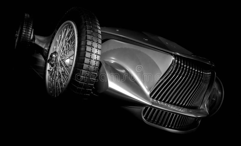 Chrome Car Prototype Silver 07 Editorial Photography - Image of ...