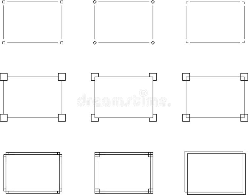 Horizontal Frame Vector Stock Illustrations – 116,649 Horizontal Frame ...