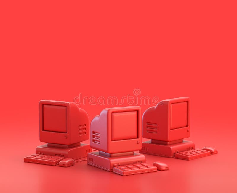 Single Red Computer Mouse 3d Icon Stock Illustrations – 16 Single Red ...