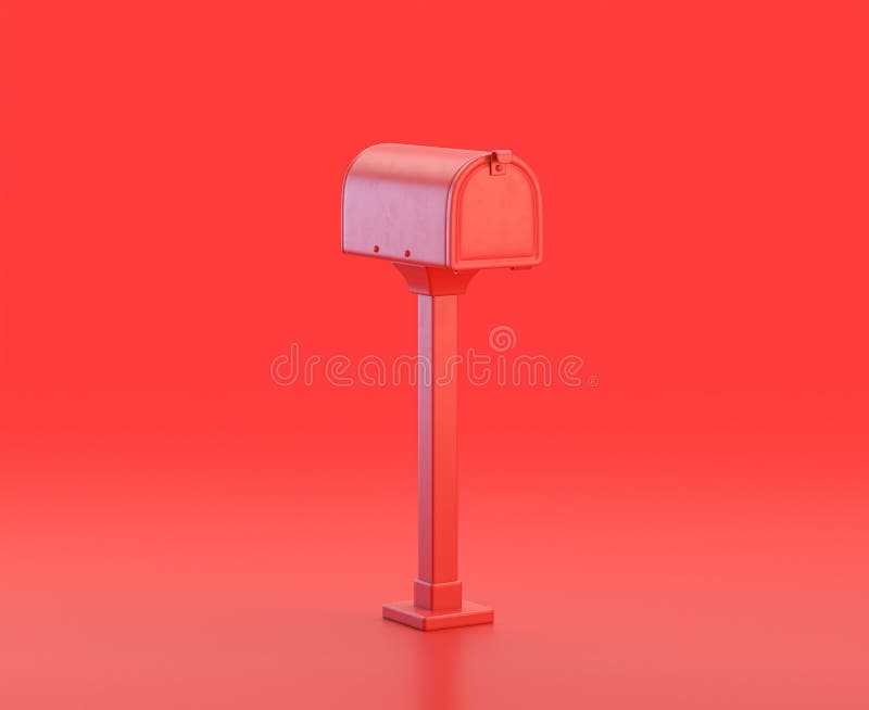 3D red icon - 3D rendering stock illustration. Illustration of symbol ...