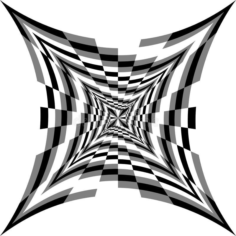 Monochrome Spirals of Concave Rectangles Expanding from the Center ...