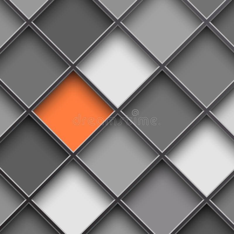 Monochrome square cells stock vector. Illustration of advertising ...