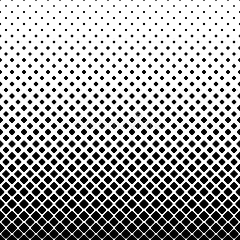 Monochrome Square Pattern Background Black And White Geometric Vector