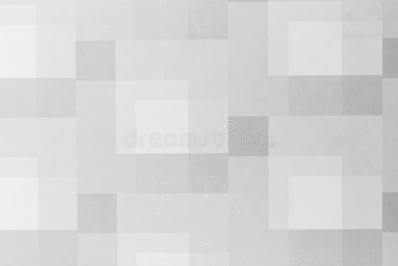 Monochrome Squares Abstract Design Blank Grey Pattern Cubes White ...