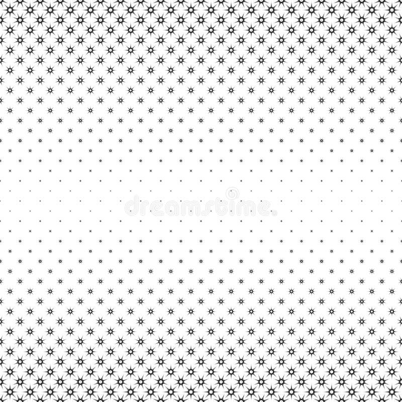 Monochrome Star Pattern - Abstract Vector Background from Polygonal ...
