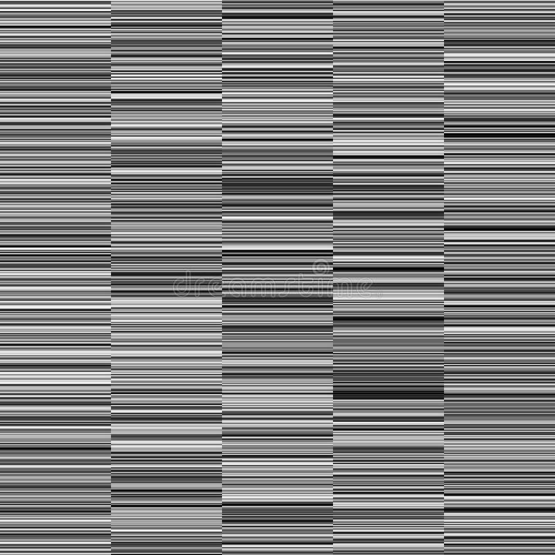 Monochrome Straight Horizontal Variable Width Stripes Background Stock ...