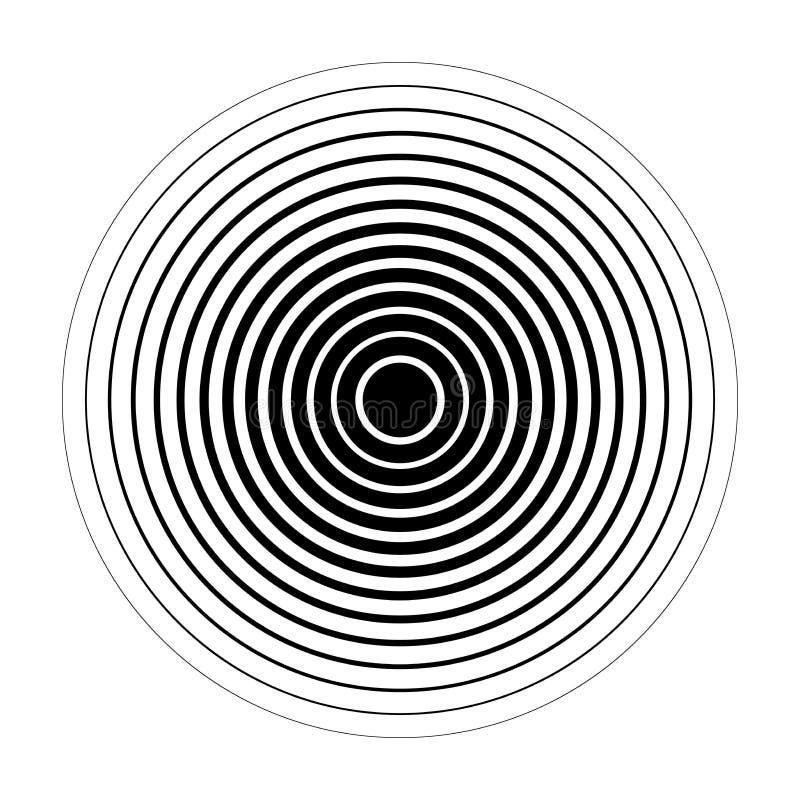 Abstract Concentric Circles Logo Stock Illustrations – 849 Abstract ...