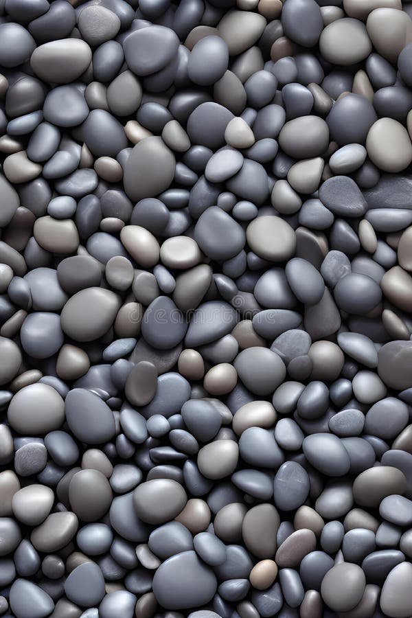 Round Pebbles, Sea Waves, a Sandy Beach and a Flying Plane Stock Vector ...