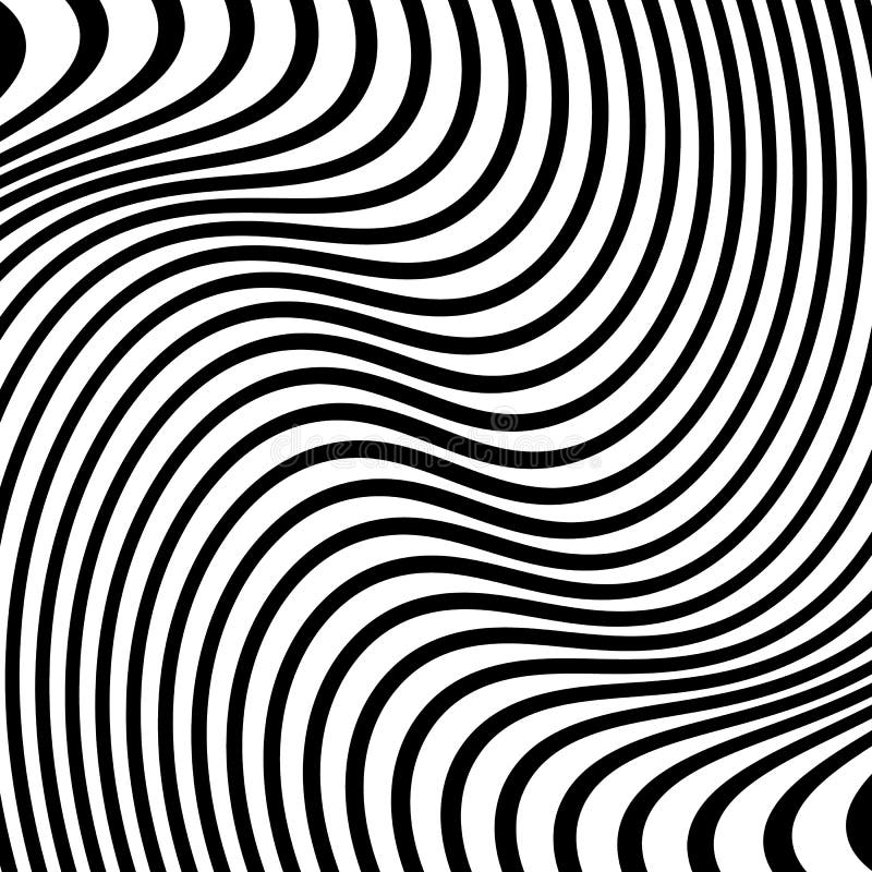 Monochrome Texture Monochrome Pattern With Random Shapes Lines Stock