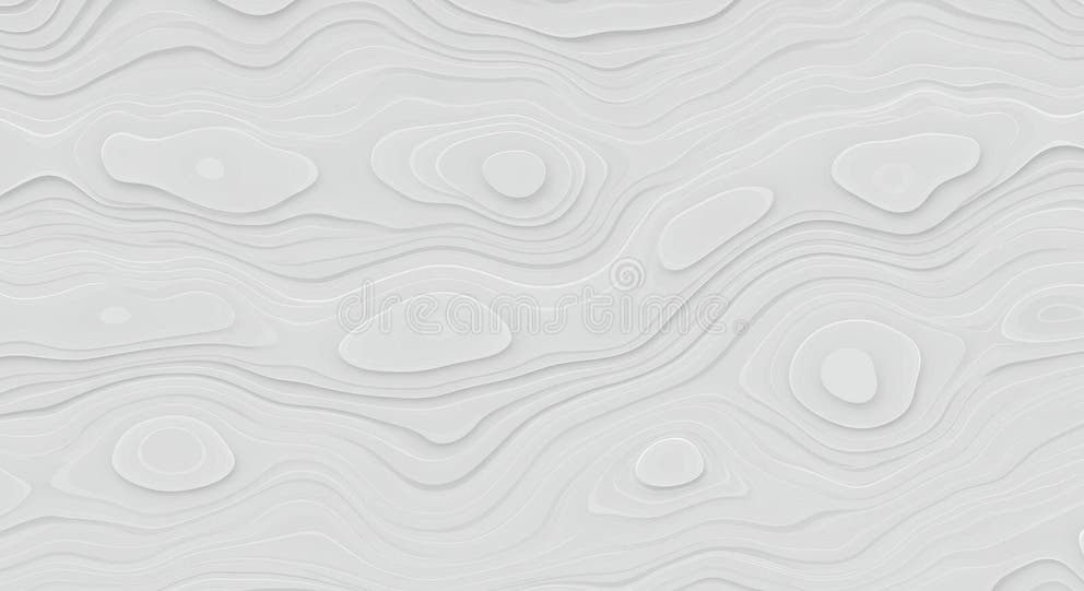 Monochrome Topographic Map Isolated on White Background for Textures ...