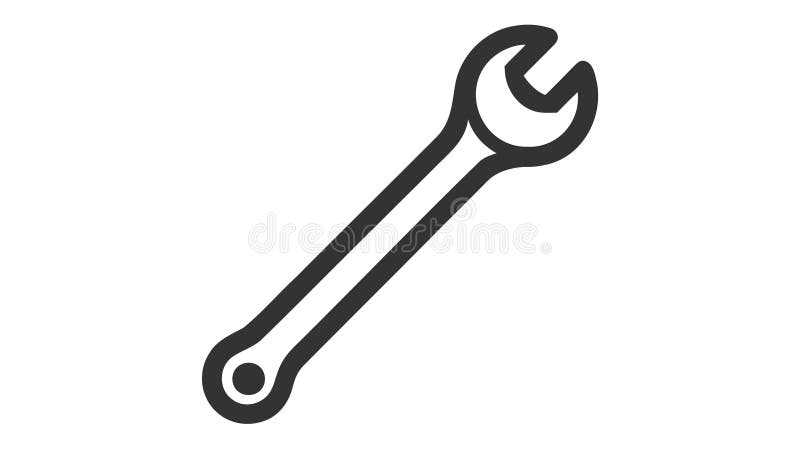 Monochrome Vector Illustration of a for Sale Sign, Depicted in a Bold ...