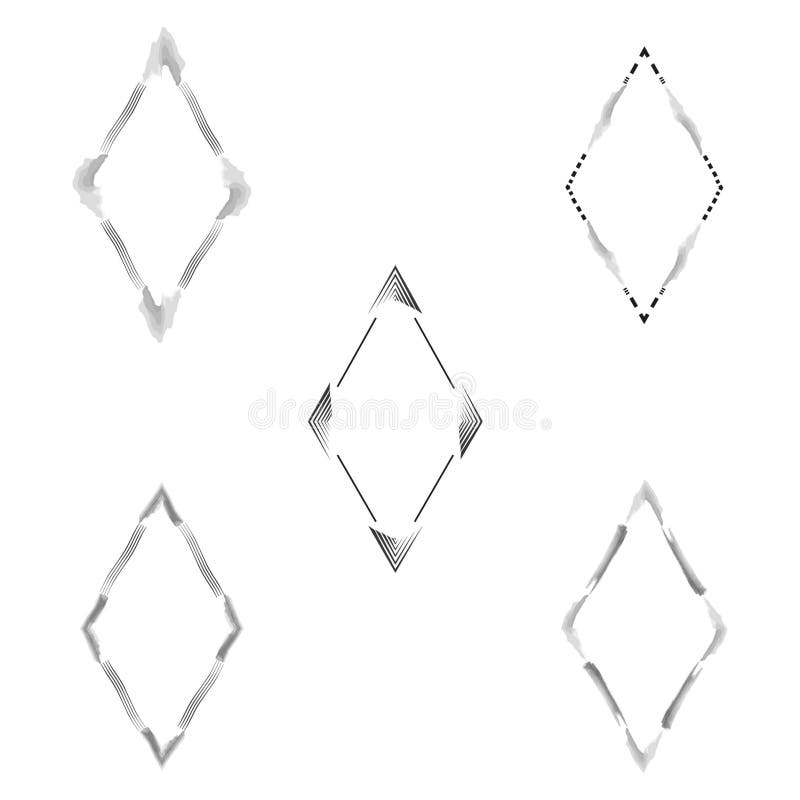 Diamond Shape Border Gradient Stock Illustrations – 6,613 Diamond Shape ...