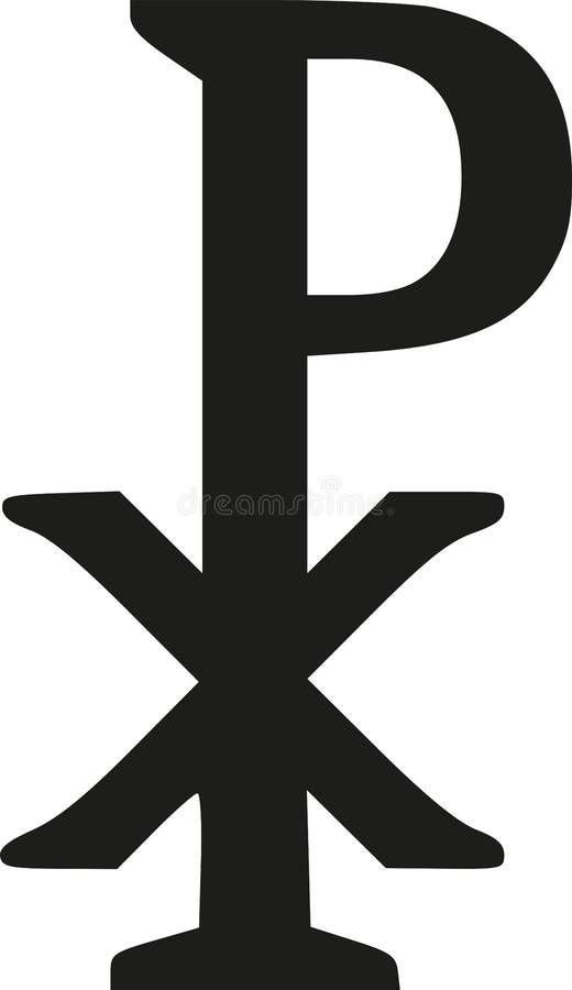 Monogram Christi vector stock vector. Illustration of christianity ...