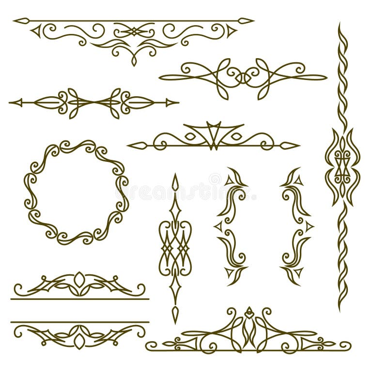 Monogram Line Design Vector Stock Illustrations – 377,827 Monogram Line ...