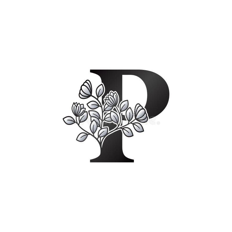 Letter P Flowers Stock Illustrations – 533 Letter P Flowers Stock ...