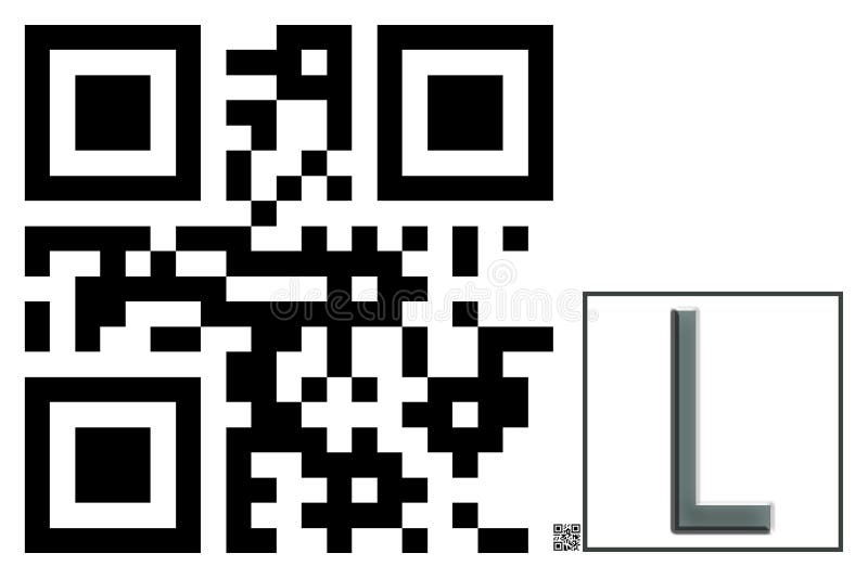 L Qr Stock Illustrations – 12 L Qr Stock Illustrations, Vectors ...