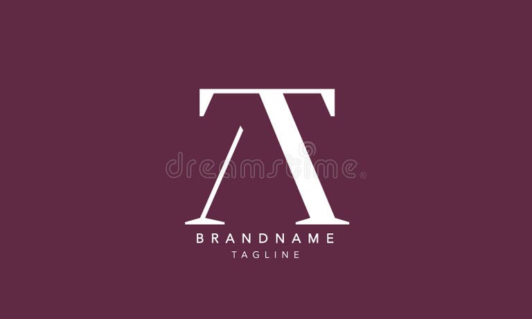 Ta Letters Logo Stock Illustrations – 622 Ta Letters Logo Stock ...