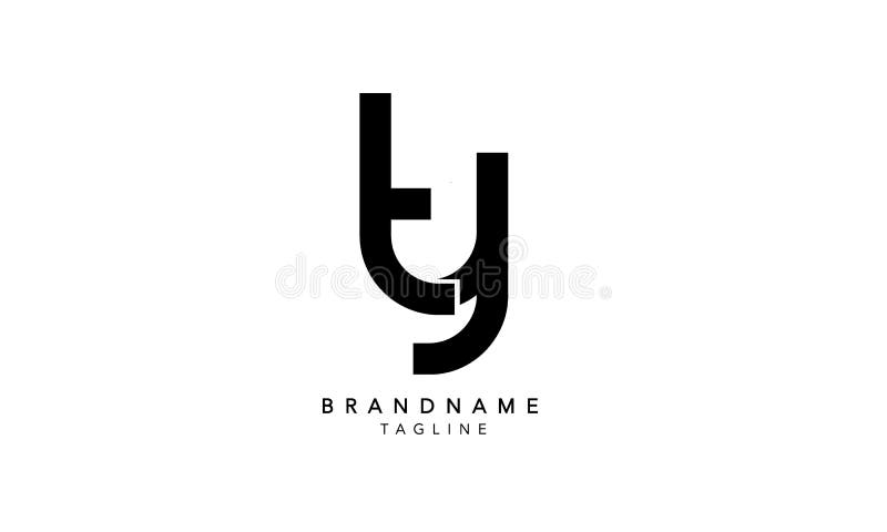 Monogram logo TY stock illustration. Illustration of badge - 206216566