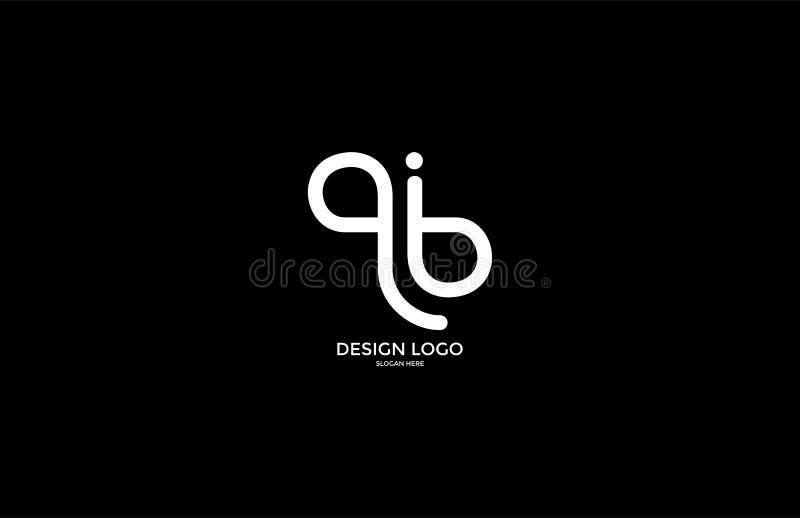 Monogram Looping Infinity Monogram Logotype Stock Vector - Illustration ...