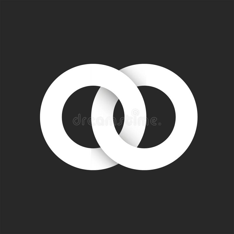 Monogram OO Initials Logo or Chain Symbol Creative Design, Overlapping ...