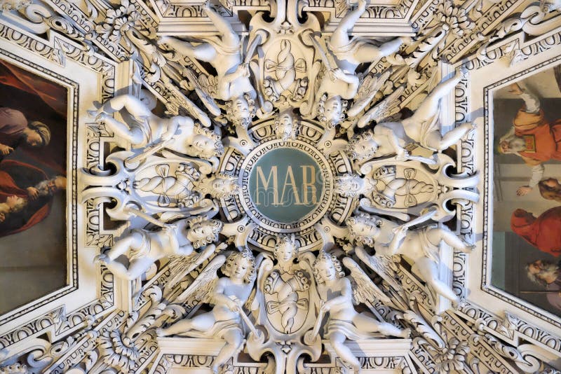 Monogramm Maria stockbild. Bild von österreich, fragment - 91054613